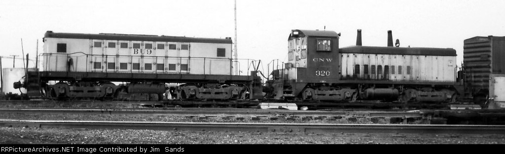CNW BU9 in 1969